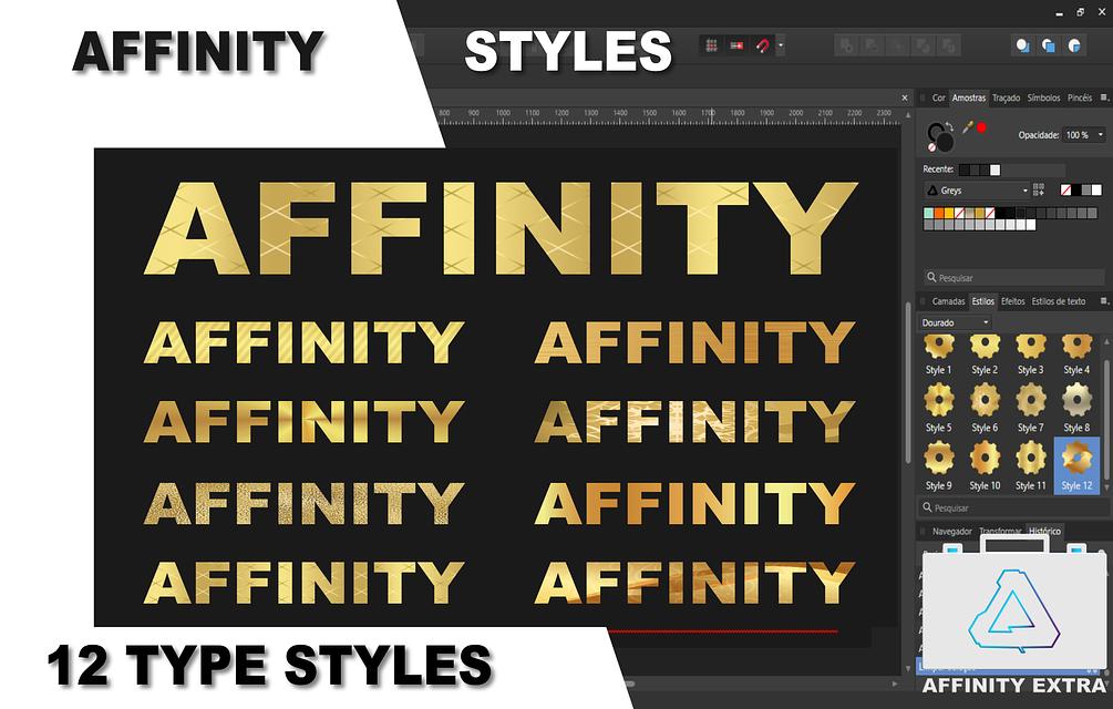 12 Golden Style Affinity