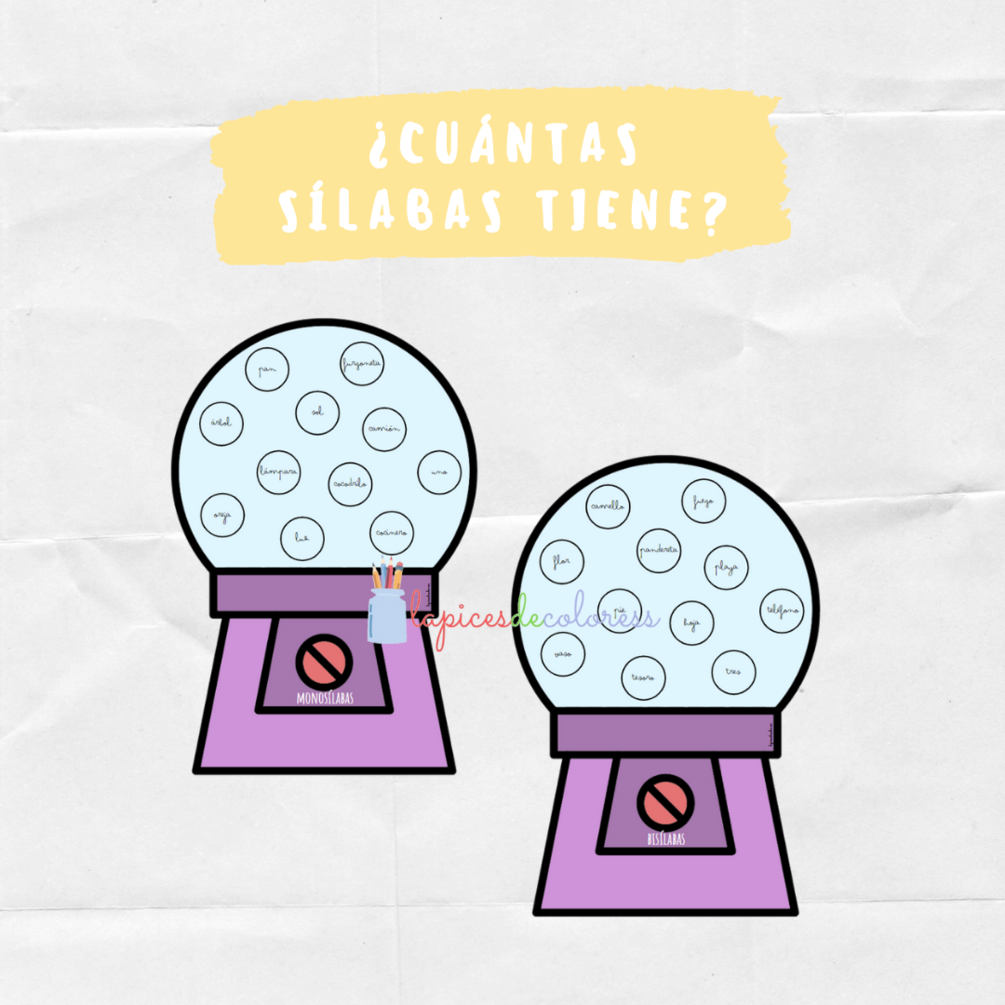 ¿CUÁNTAS SÍLABAS TIENE?