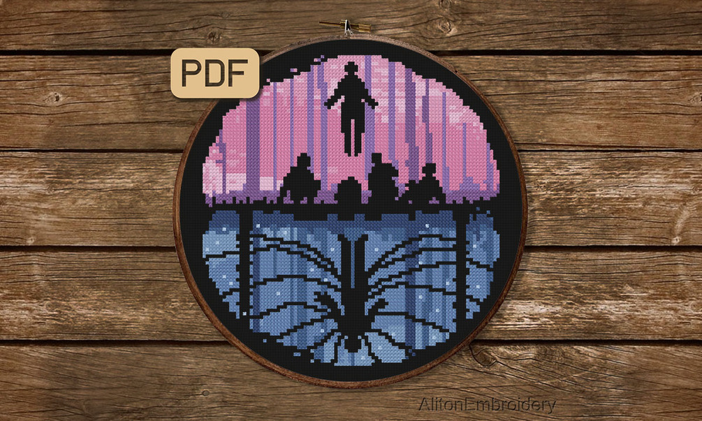 Stranger Things Cross Stitch Pattern