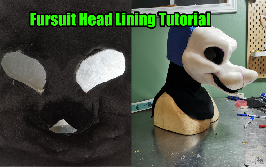 Fursuit Head Lining Tutorial
