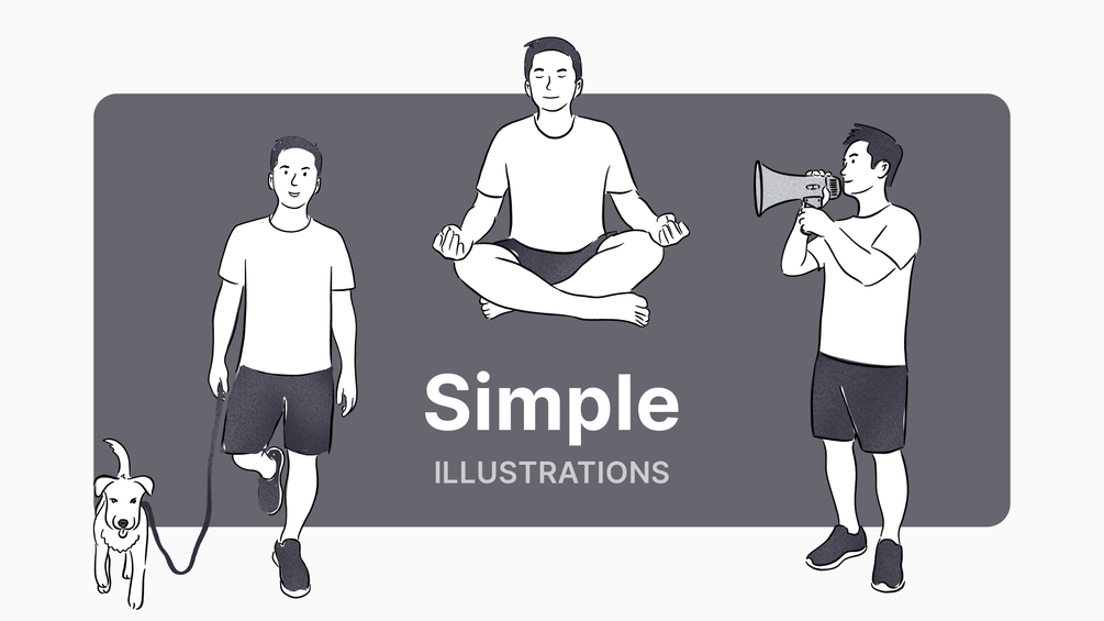 Simple illustrations