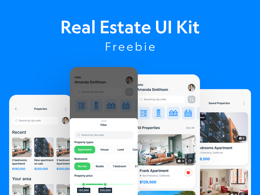 Real Estate Mobile UI Kit