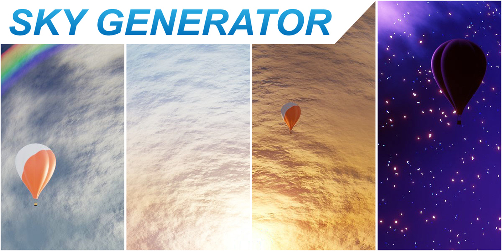 [Blender 2.8] Sky Generator