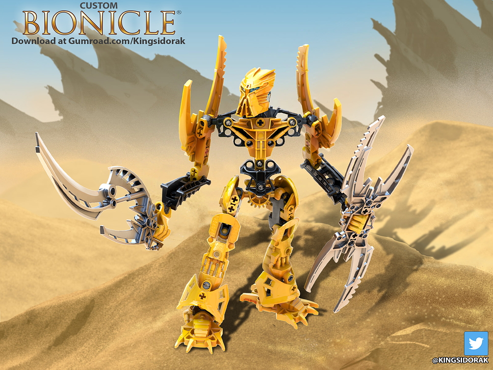 SID_W45&B Movie Edition Scarab Blade for Bionicle