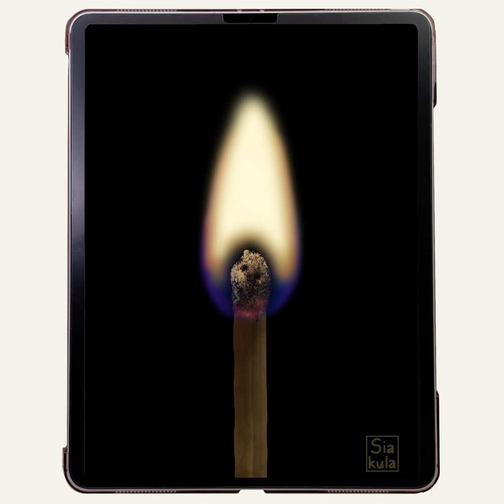 Realistic Match Drawing