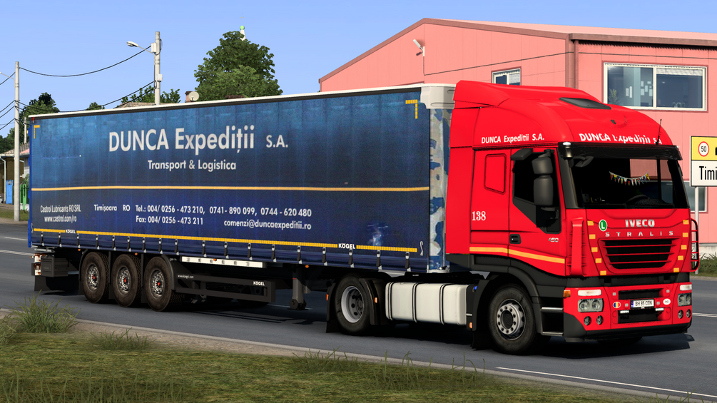 DUNCA Expeditii combo skin IVECO & KOGEL . ETS2