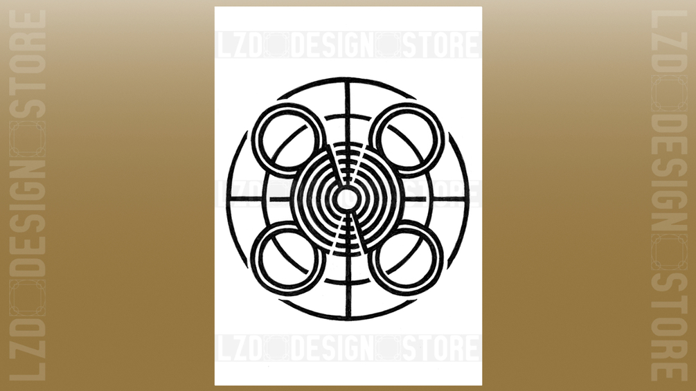 Geometric Continuous Form A5 Print - GCFSA5P2021.14