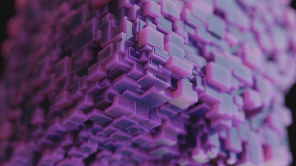 Abstract Cubes With Geometry Nodes