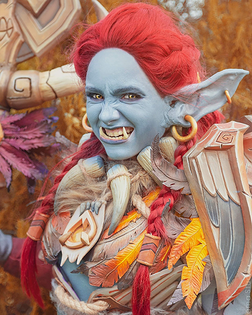 A4 Cosplay Print - Troll Shaman, World of Warcraft - Lady Sundae