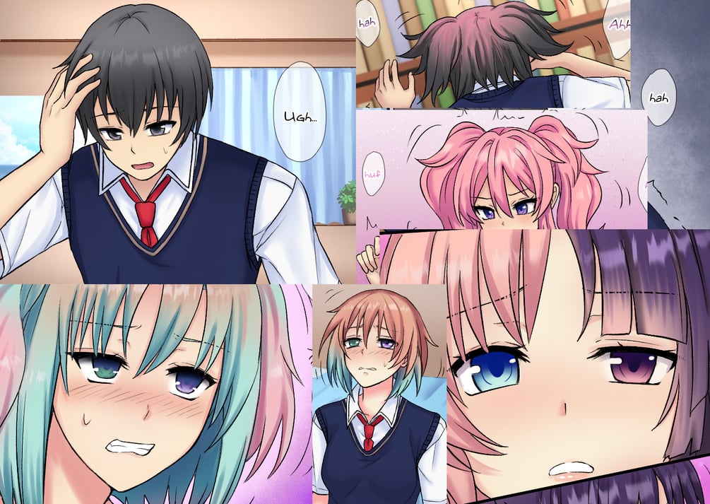 Student Transfer - John CHIMERA TG into many girls