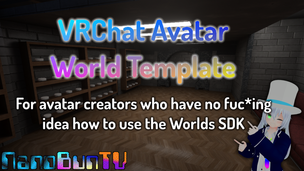Avatar World Template for VRChat