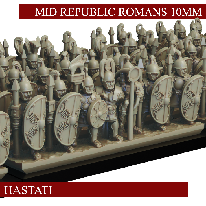 10mm Mid Republic Romans: Hastati