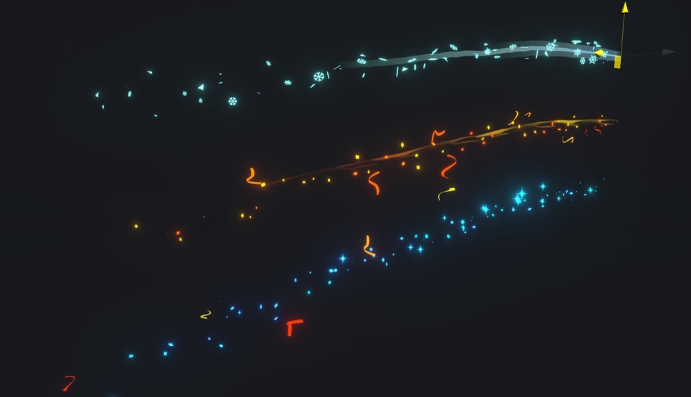 Trail V2 Unity3d particle vrchat