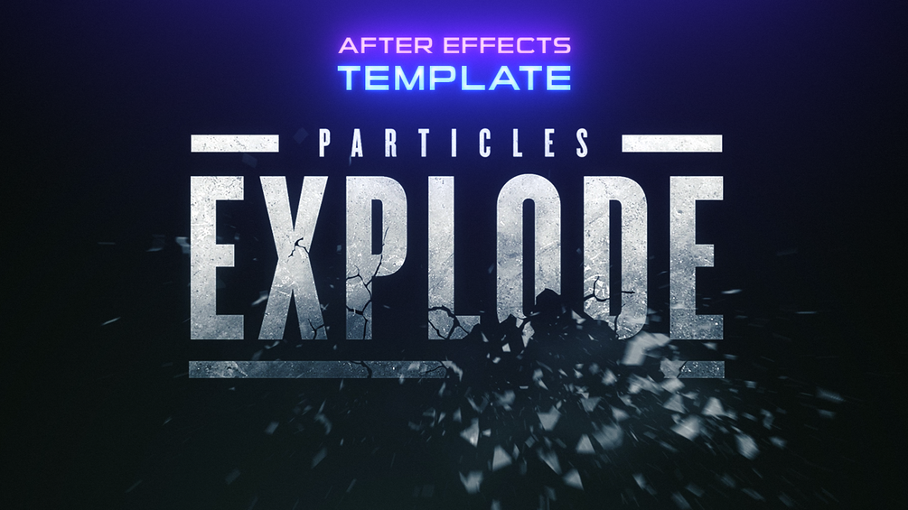 Shatter FX - After effects Template