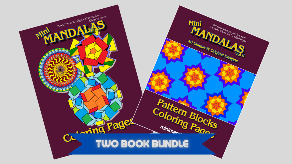TWO Coloring Book BUNDLE SPECIAL