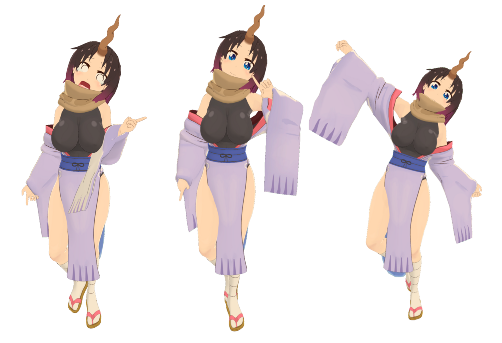 Elma (エルマ, Eruma) VRChat Full Body Tracking 3D Model