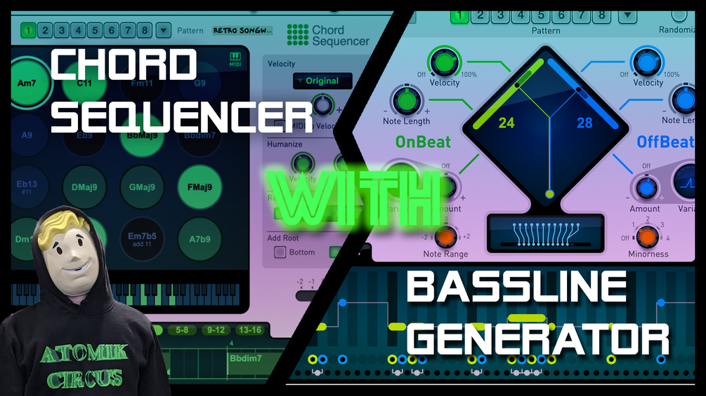 Chord Sequencer with Bassline Generator (Reason Players)