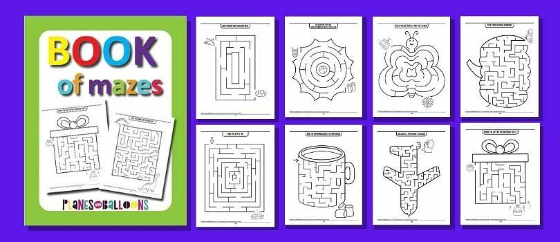 Book of mazes {30 pages}
