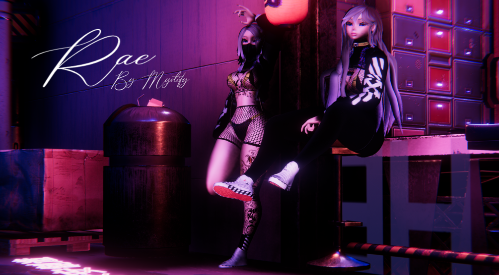 Rae 3.0 (VRChat Avatar, Phys Bones, PC)