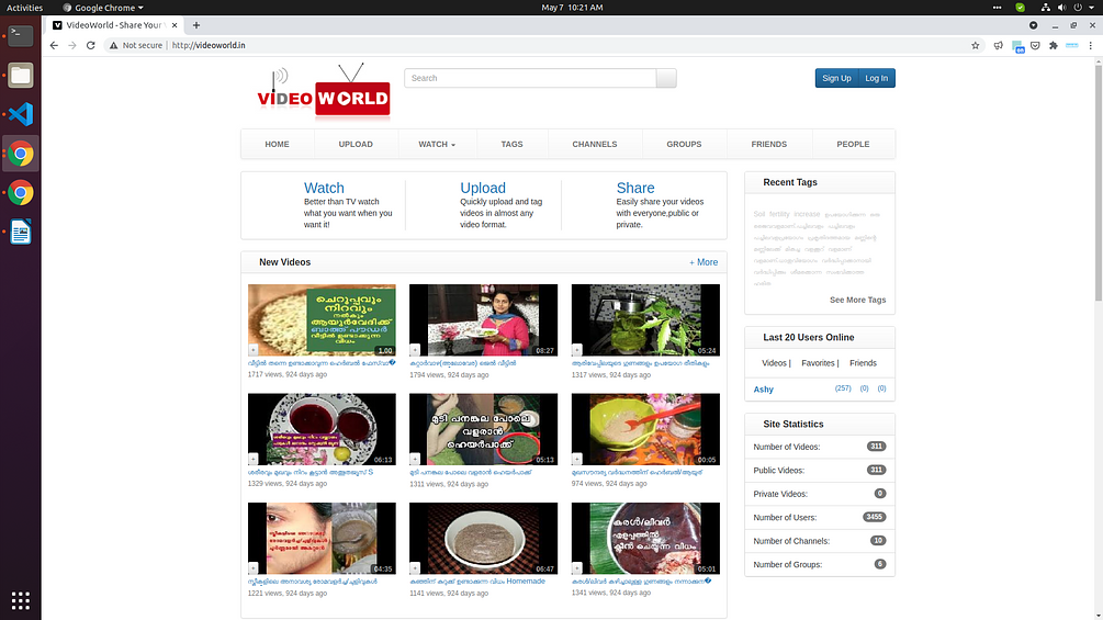 vShare Youtube Clone Script