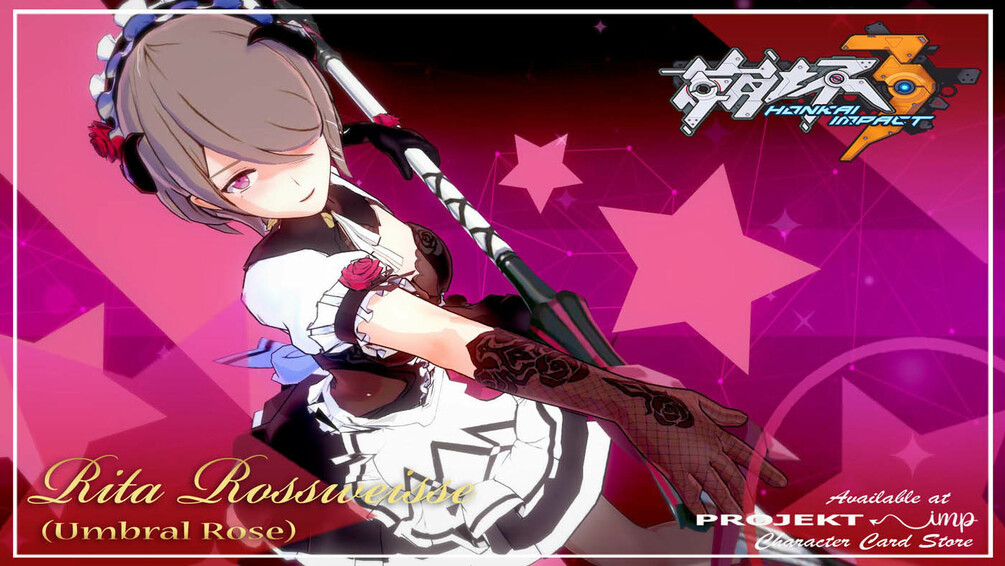 [Koikatsu] Honkai Impact 3 ~ Rita Rossweisse (Umbral Rose)