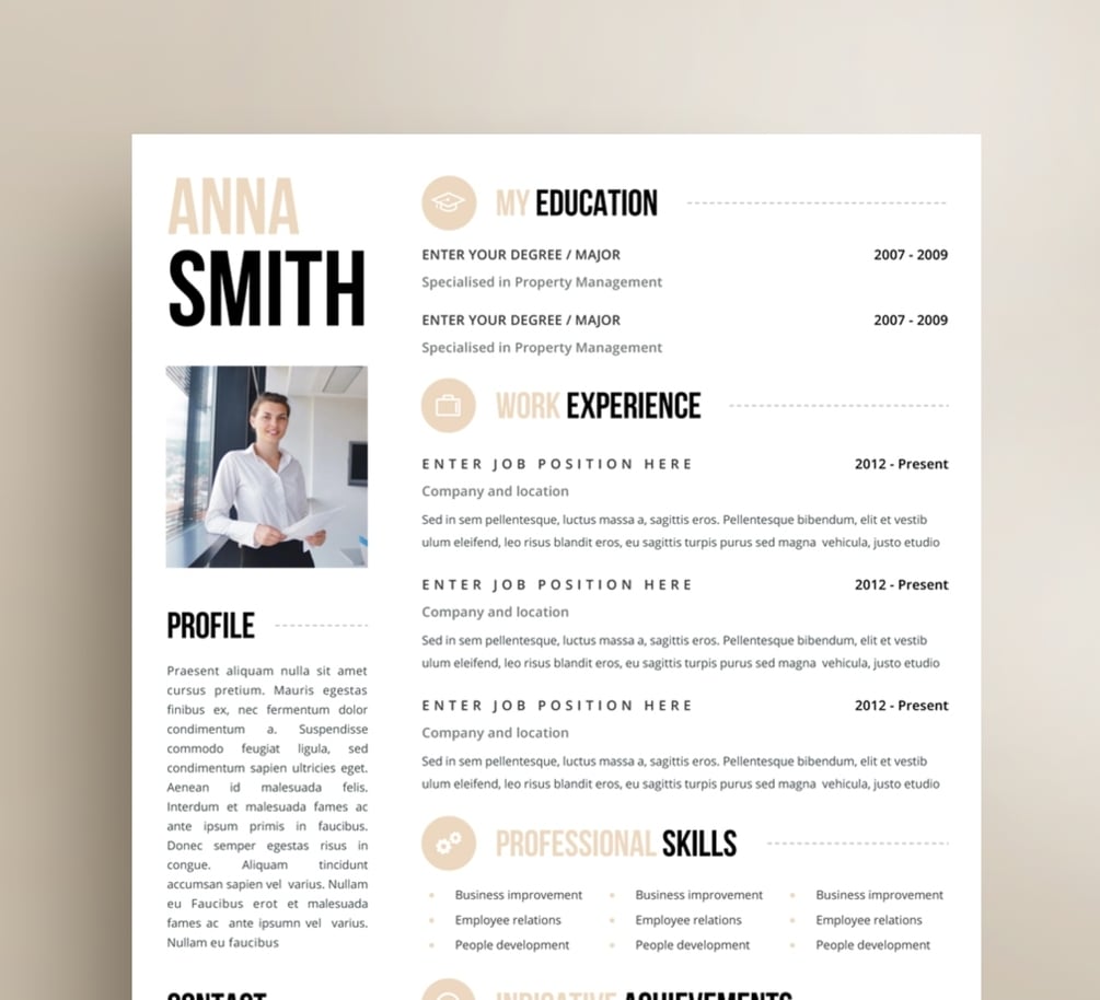 Chicago-Premium Resume Template
