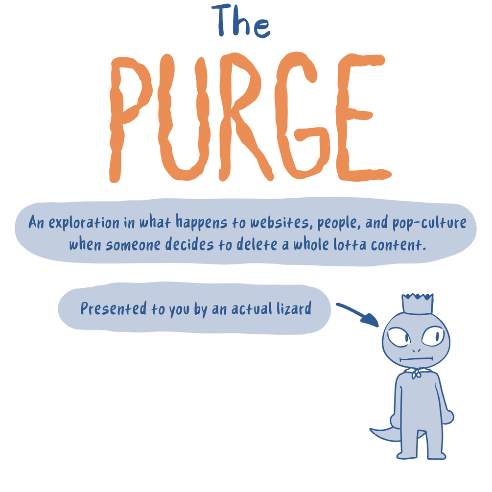 The Purge: A Comic Exploring mass Deletion of Fandom Content