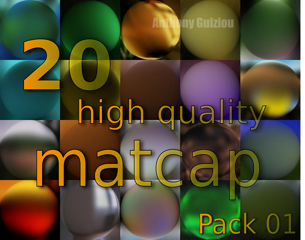 100+ High quality Matcap
