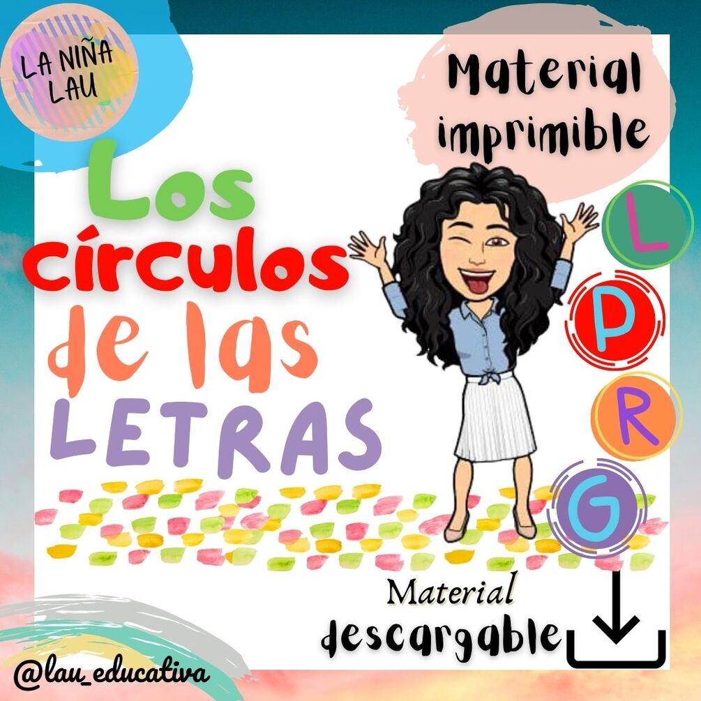 Los círculos de las letras