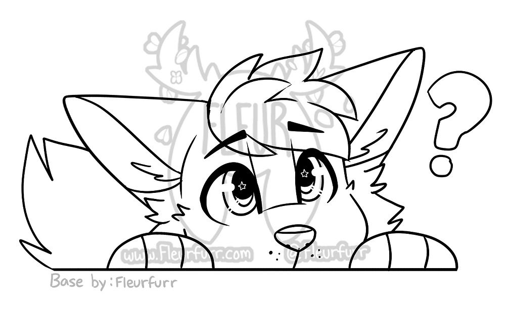 Peeking Sticker Base