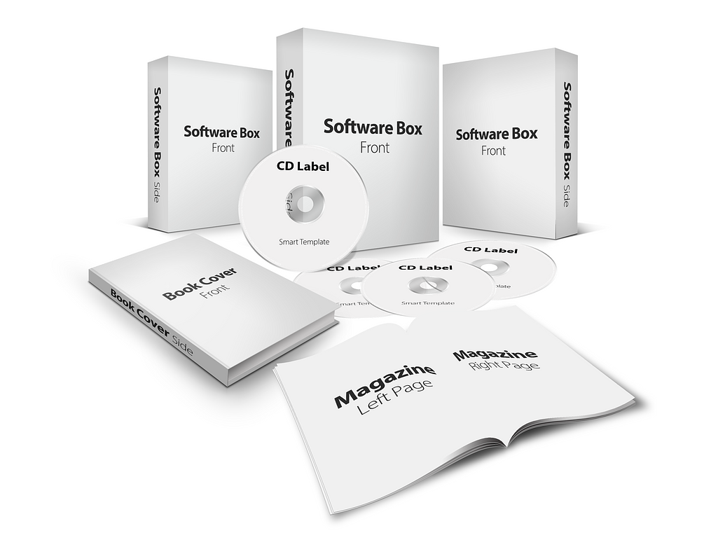 Bundles di Cover Professionali per Softwares, Ebook, CD e Prodotti ...