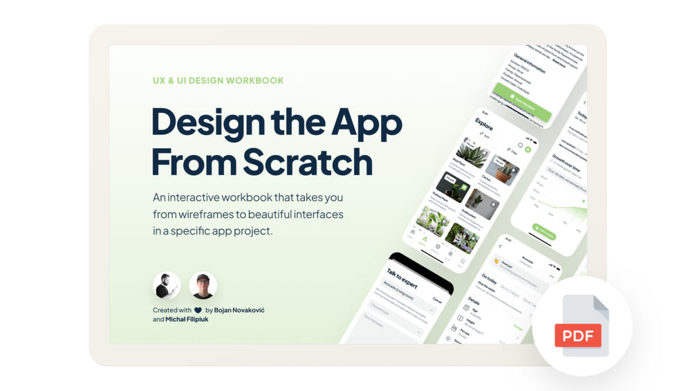 UX/UI Design Workbook: Design the App From Scratch