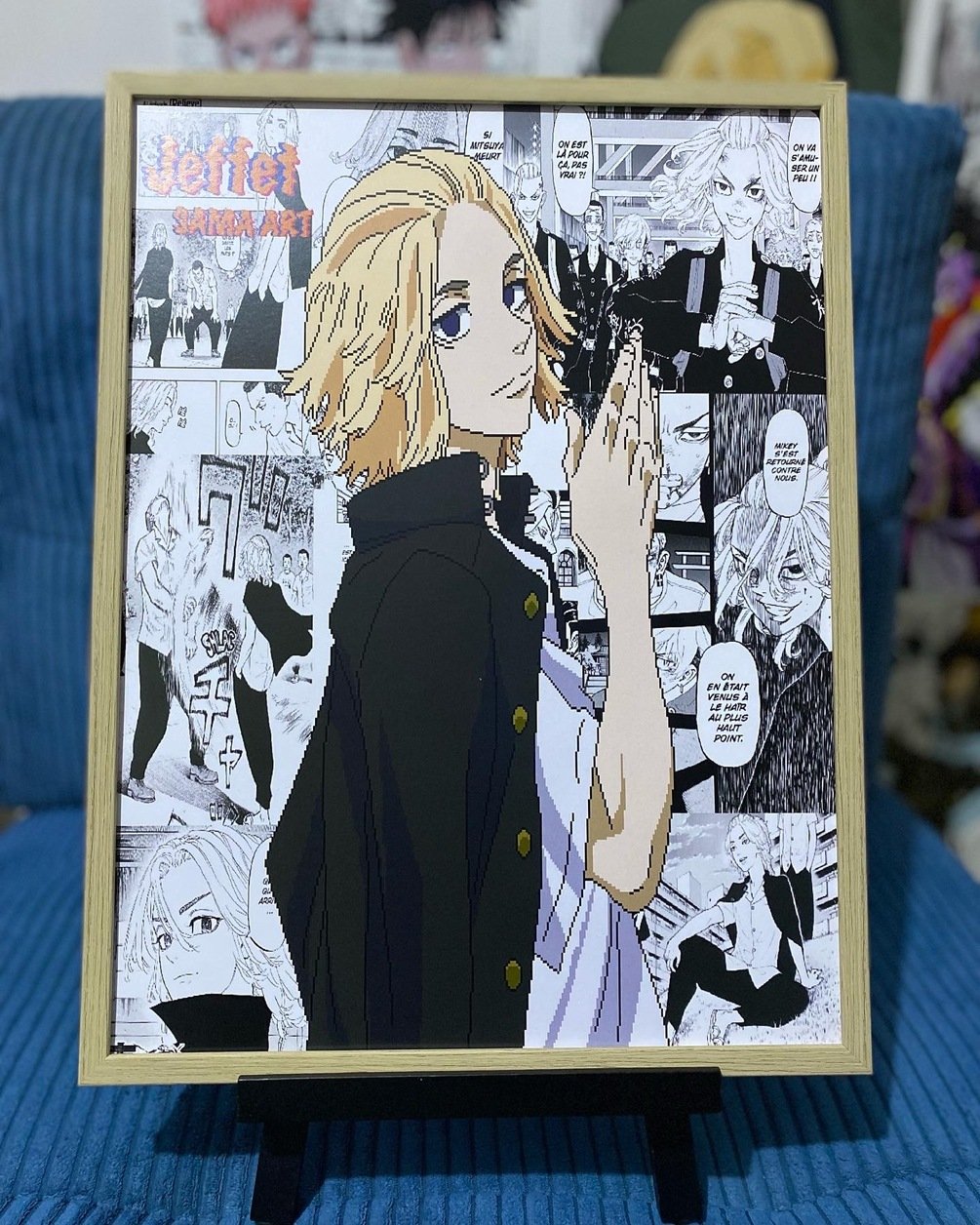 Print pixel art : Mikey Tokyo Revengers