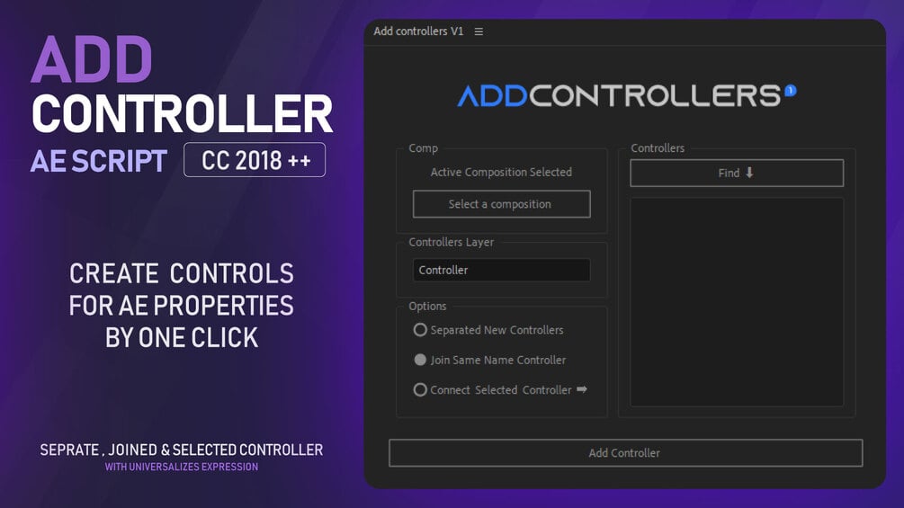 Automatic AE Add Expression Controllers