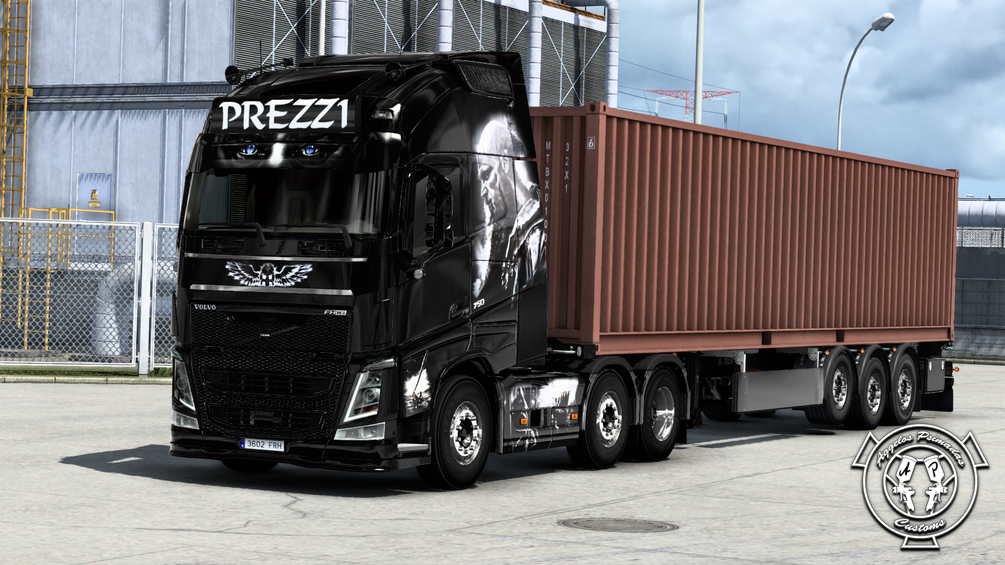 Volvo FH4 PREZZI "Valhalla" Skin (Volvo FH 2012 Scs)