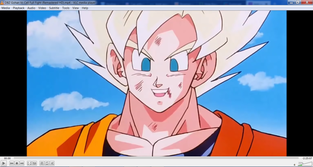 Dragonball Z - Gohan vs Cell Full Fight - Remastered HD