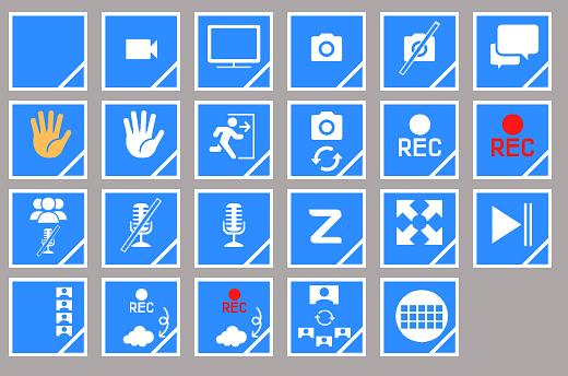 Stream Deck Icons für Zoom