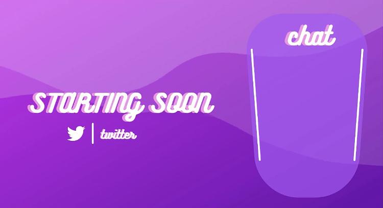 Pink Animated Starting Soon Screen