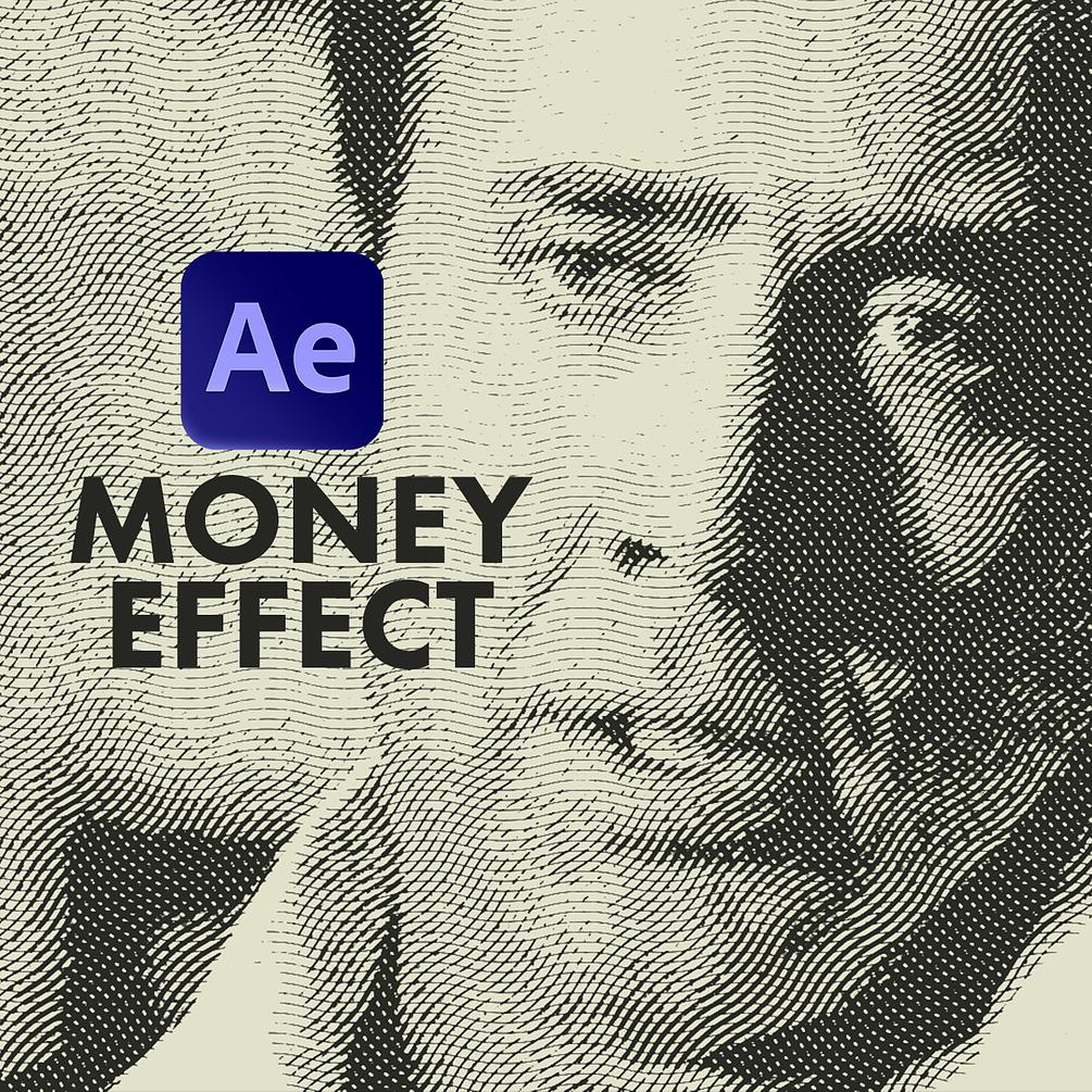 Engraving Illustration / Money Effect - After Effects Template