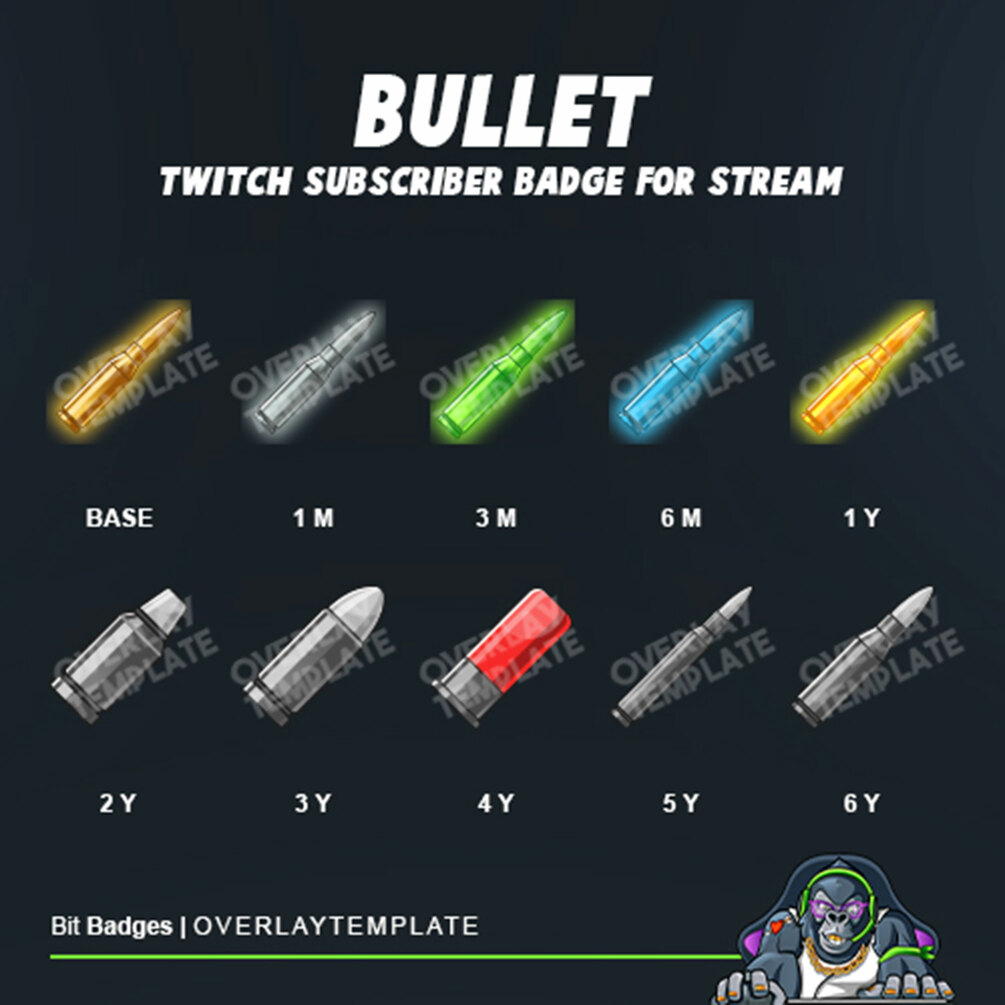 Bullet – Bit Badges