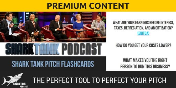 Shark Tank Expert "PITCH" Flashcards