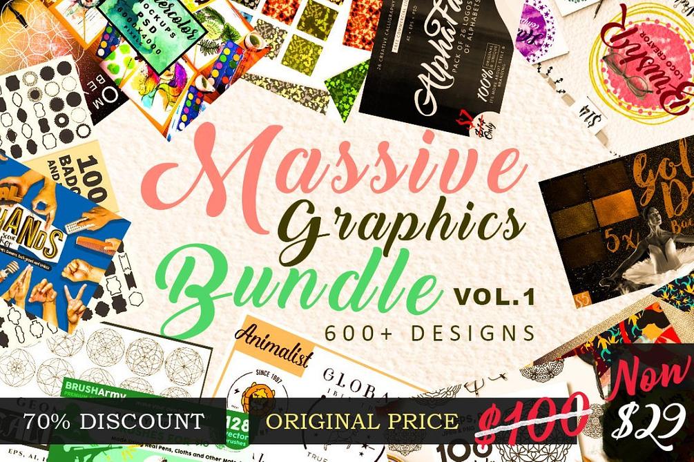 Monthly Graphic Design Bundle
