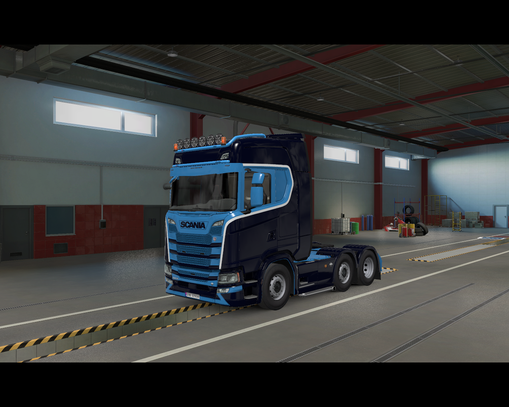 Skin - Scania ng S Blue