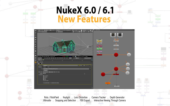 NukeX 6.0 and 6.1 New Features
