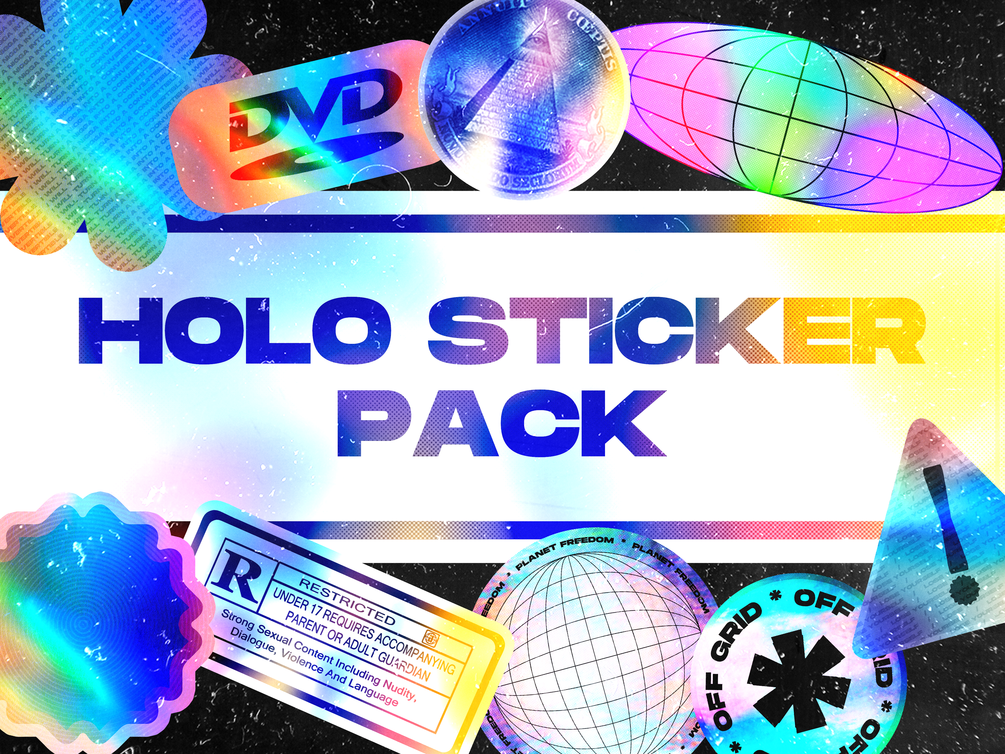 Holo Sticker Pack