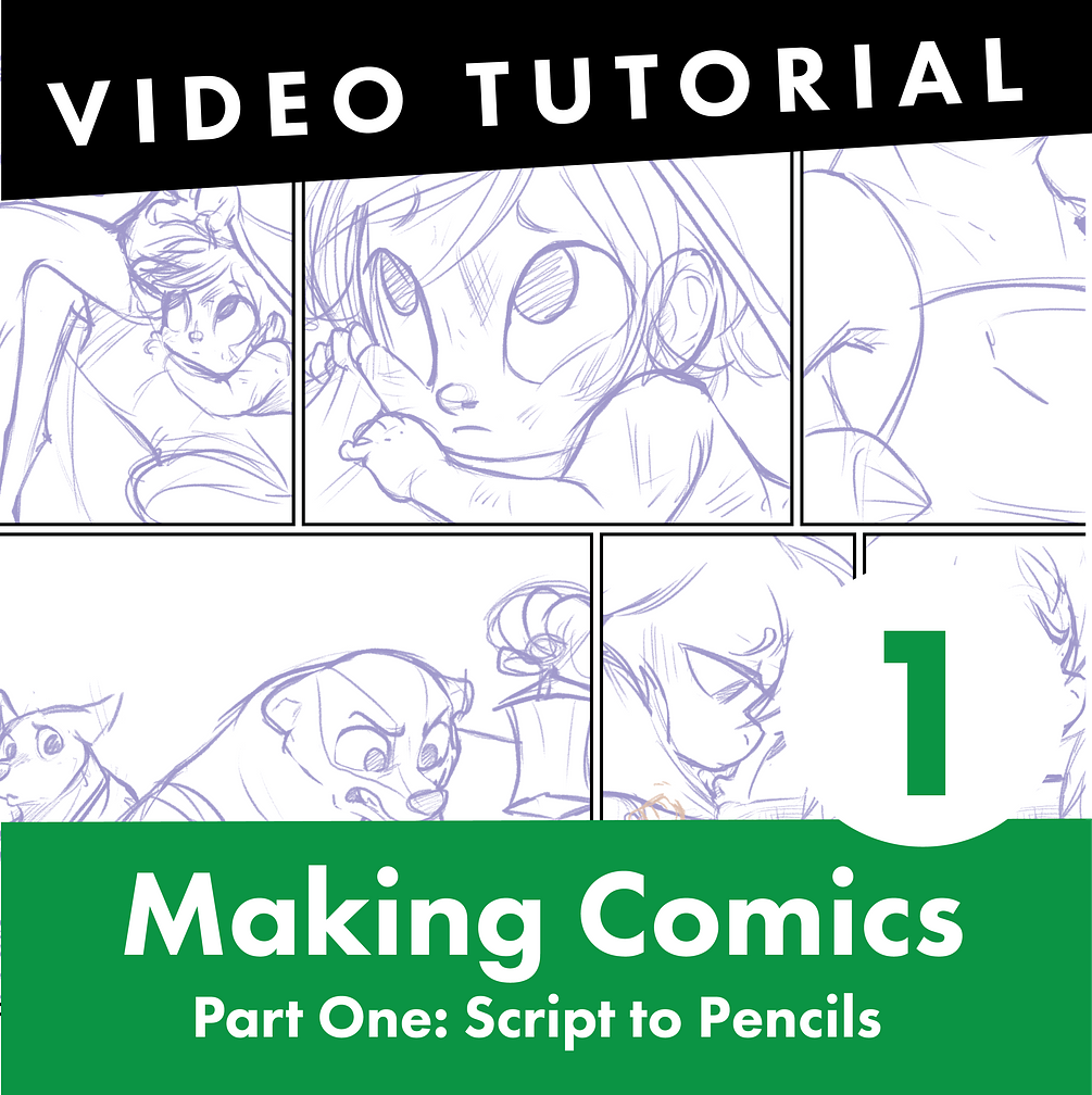 Tutorial 3: Making Comics, From Script to Finished Page, Part One