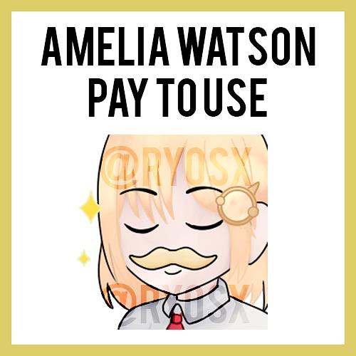 Amelia Watson P2U Emote