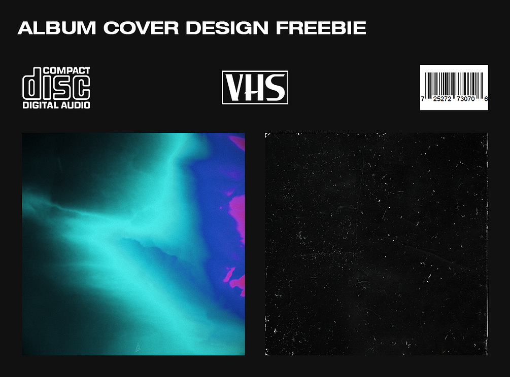Album cover assets freebie