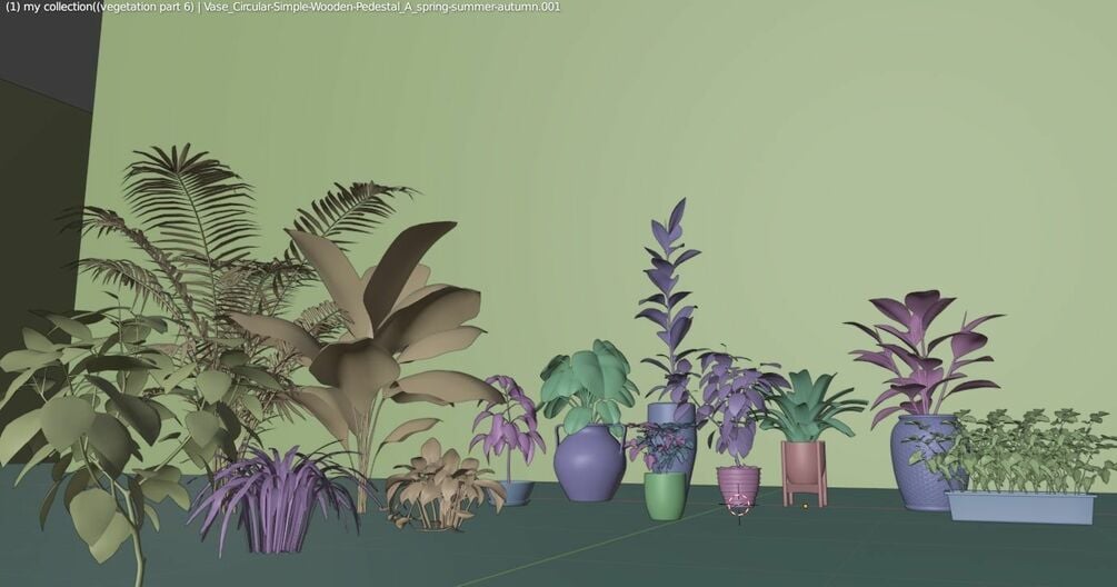 Plants Collection 10+ 3D Models