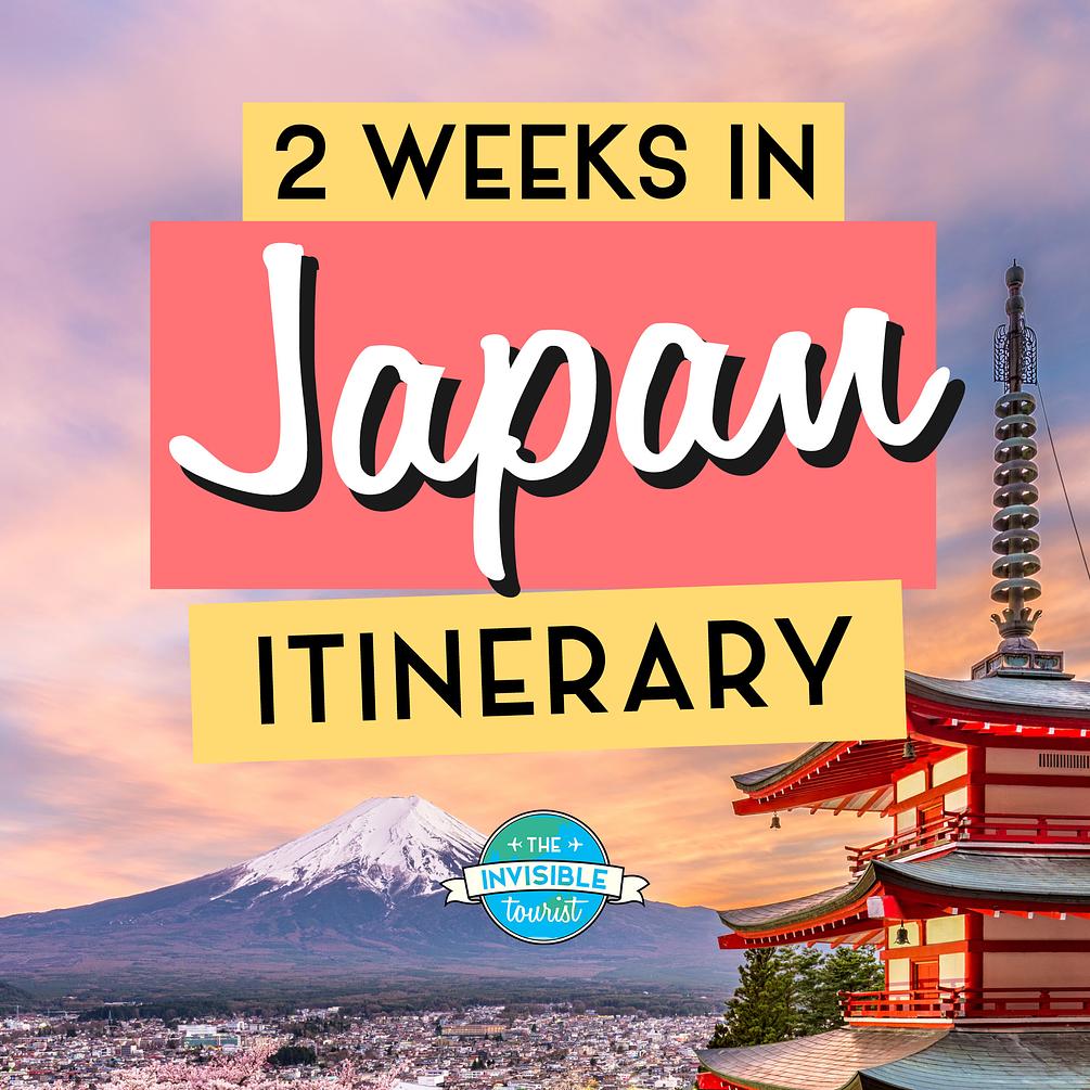 2 Weeks In Japan Itinerary PDF